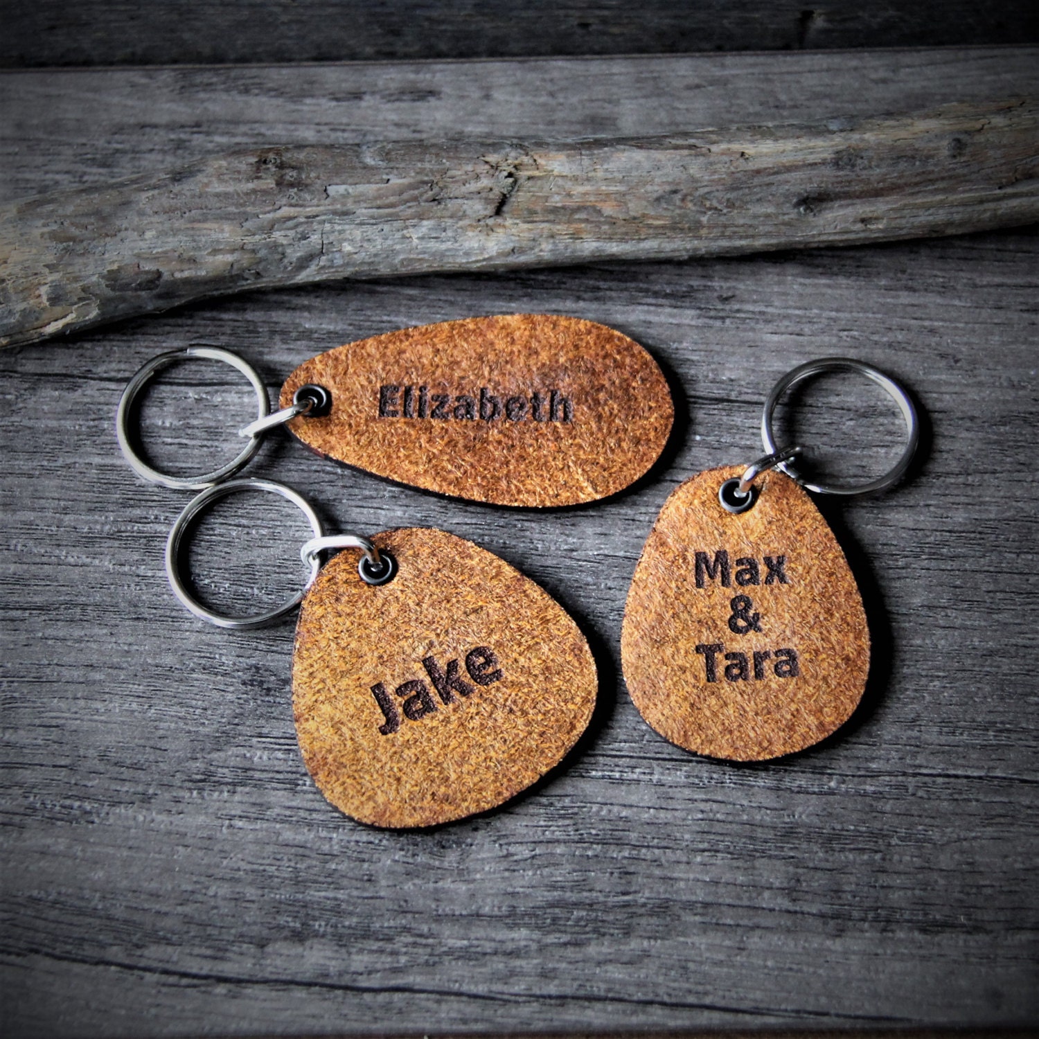 5 String Banjo Genuine Leather Keychain - Etsy