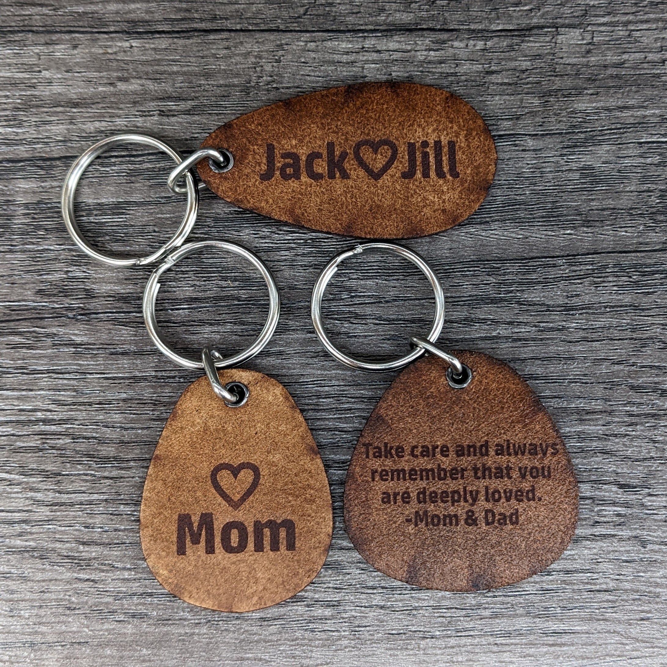 Sleepy Tabby Cat Cat Genuine Leather Keychain - Etsy