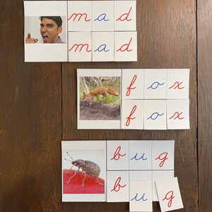 Printable Montessori Pink Series CVC Writing Templates + Printable ...