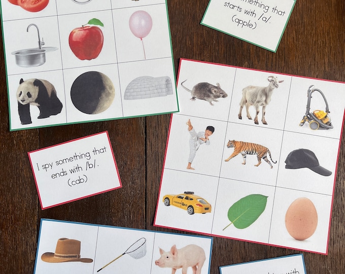 F and V Sounds Printable Bingo Matching Game-printable Speech Therapy ...