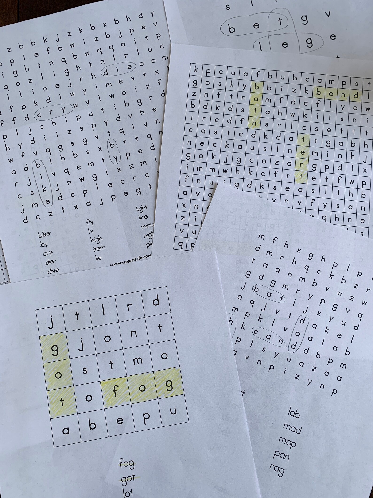 Pink/blue/green Series Word Search Bundle - Etsy