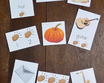 Syllable. Syllables Sorting Cards. Sorting Activity. Grouping Syllables ...