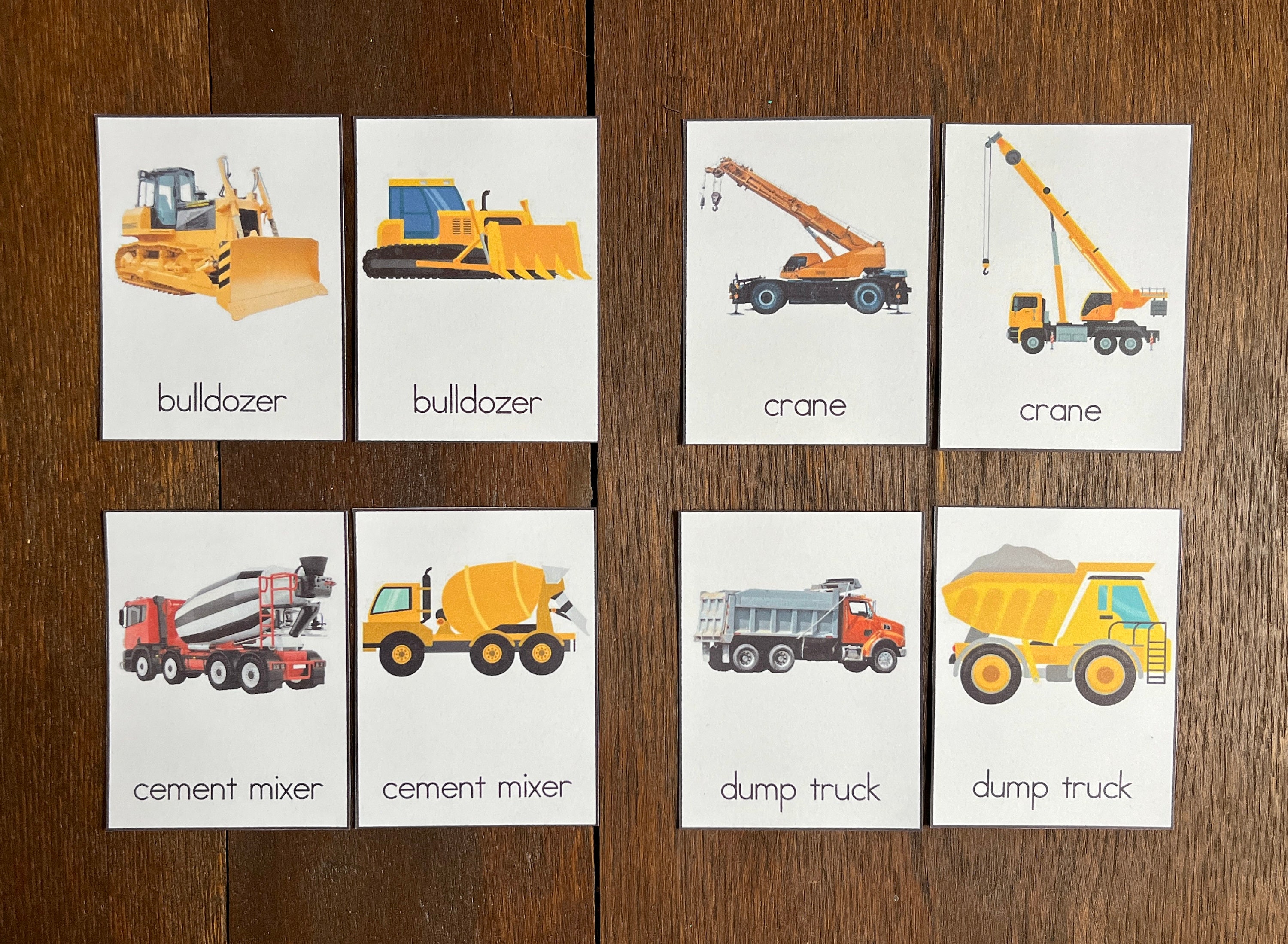 Montessori-inspired Construction Bundle - Etsy