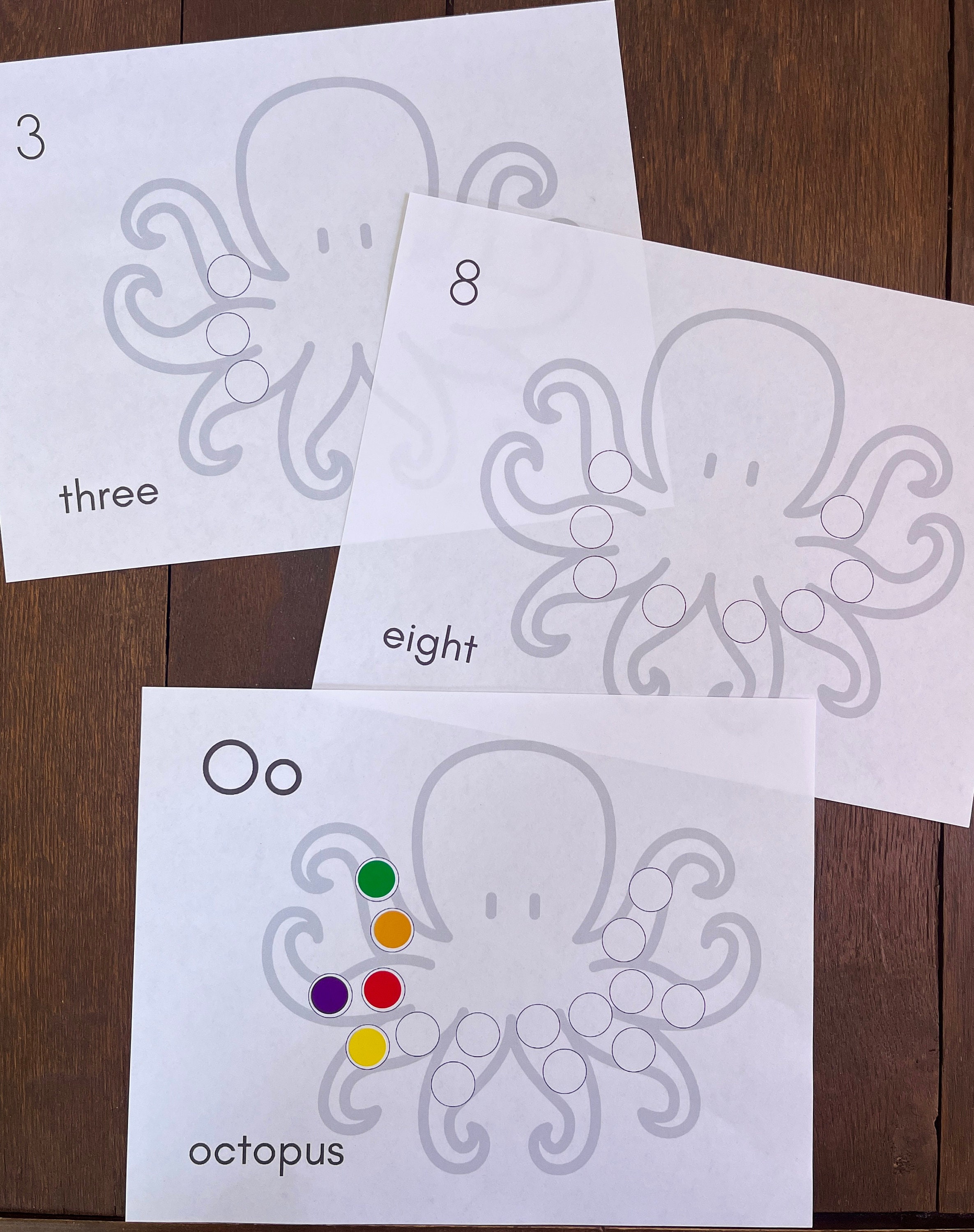 Montessori-inspired Ocean Life Bundle - Etsy