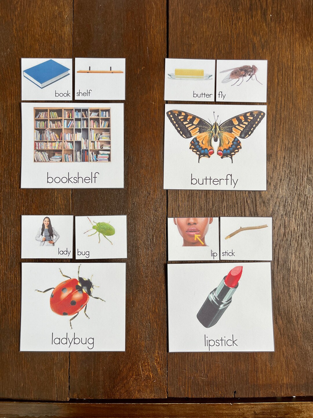 Compound Words Picture Cards