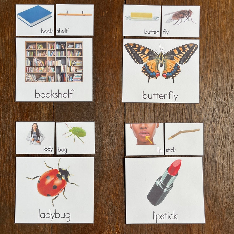 Compound Words Toys - Etsy