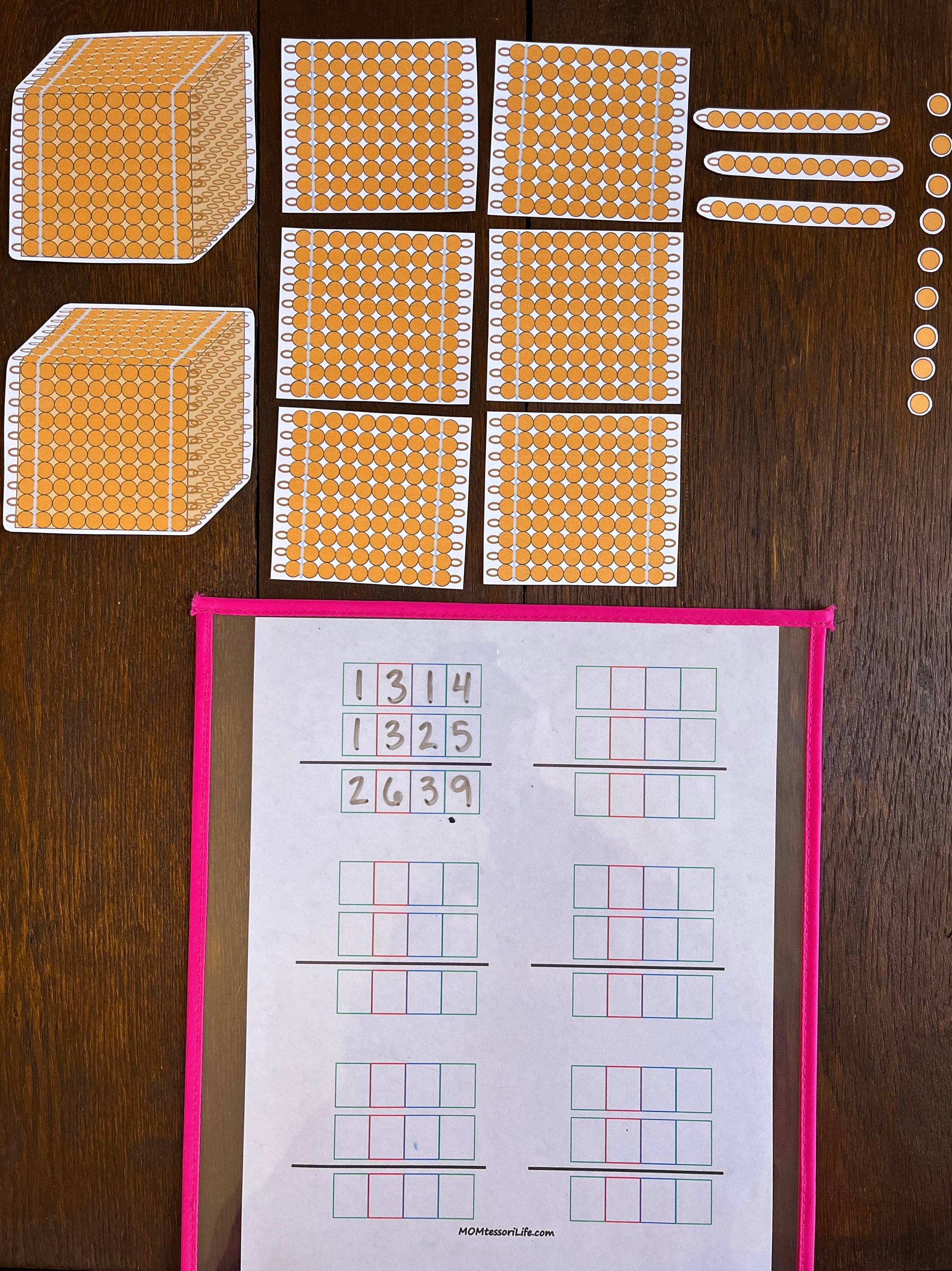 Montessori Golden Beads Extensions Bundle - Etsy