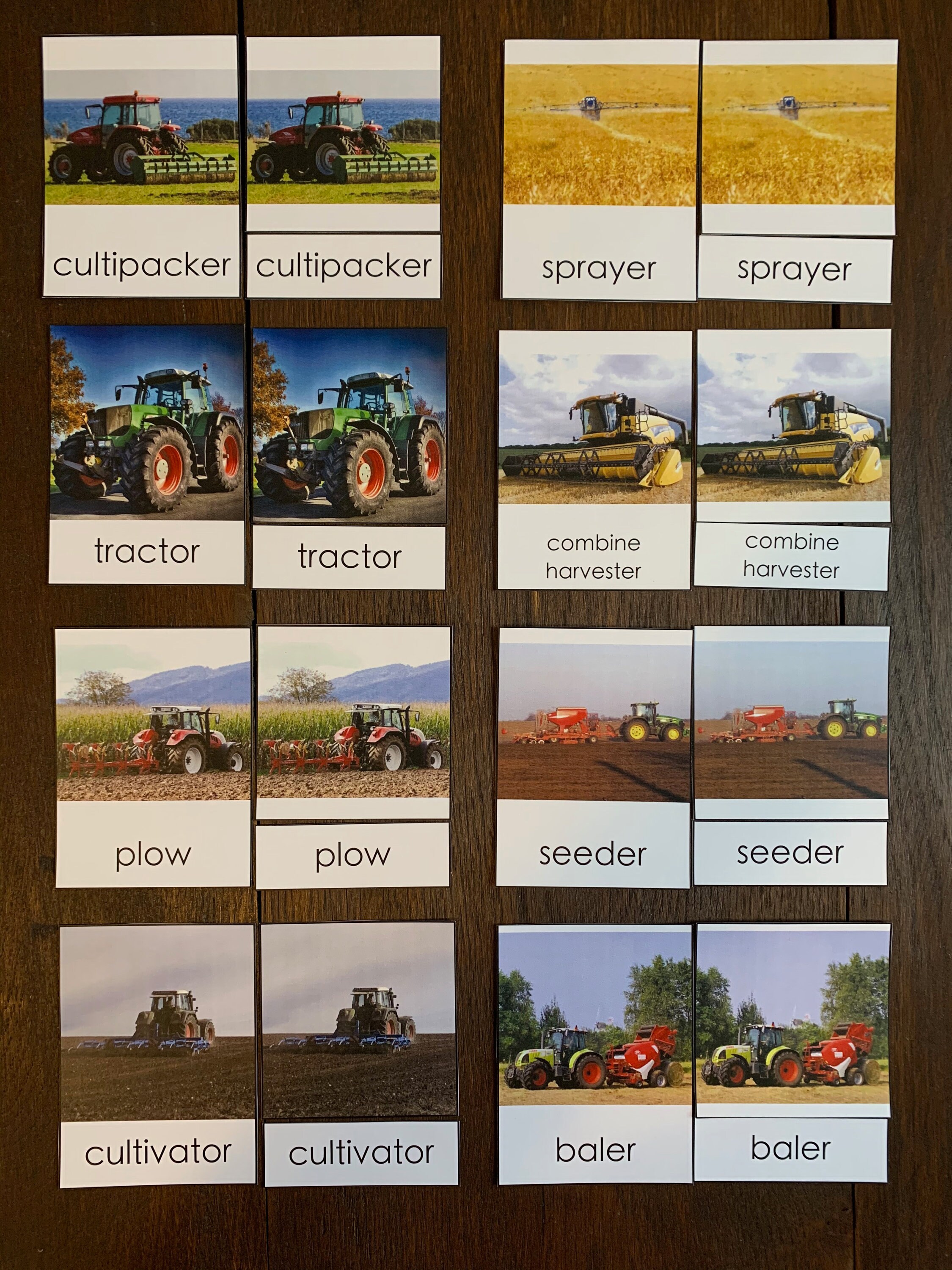 Montessori Farm Printable Pack - Etsy