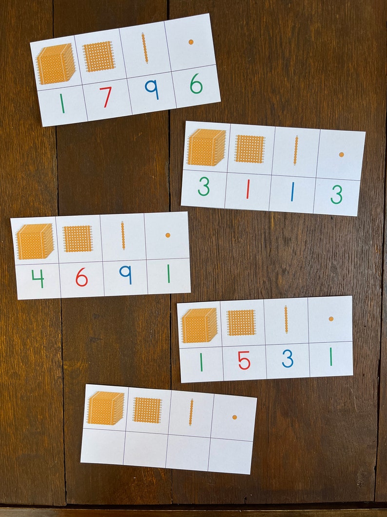 Montessori Golden Beads Extensions Bundle - Etsy