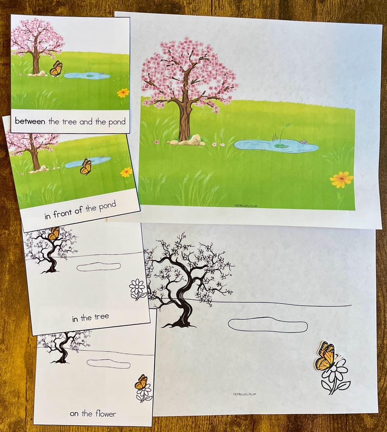 Montessori-inspired Spring Language Bundle - Etsy