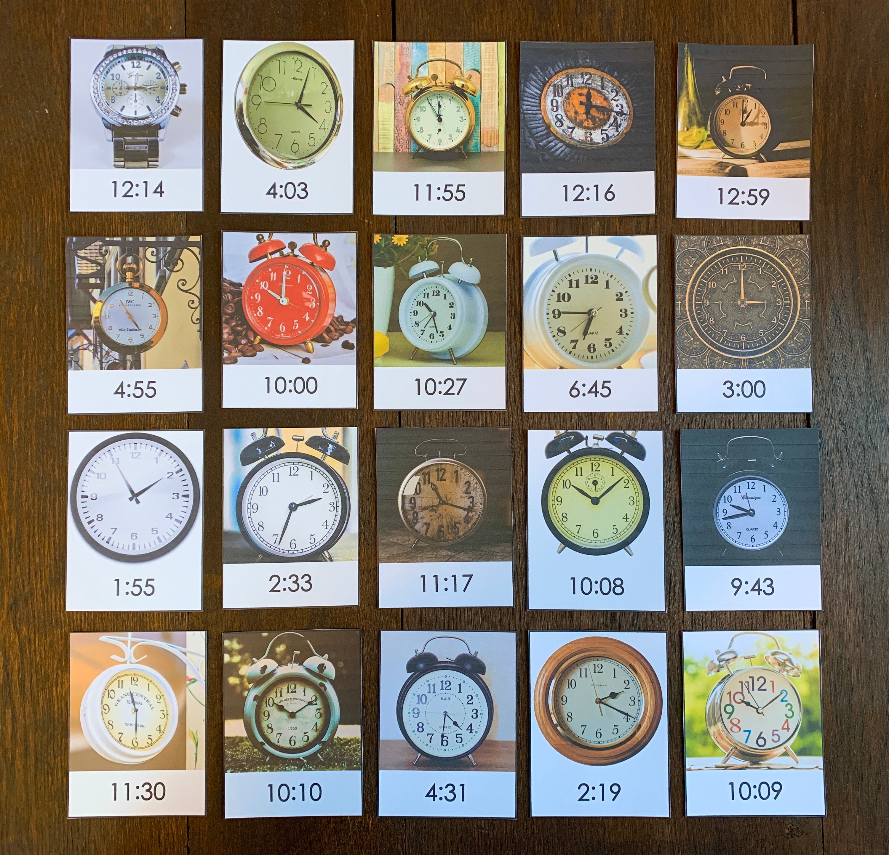 Montessori-inspired Clock Mini Bundle - Etsy