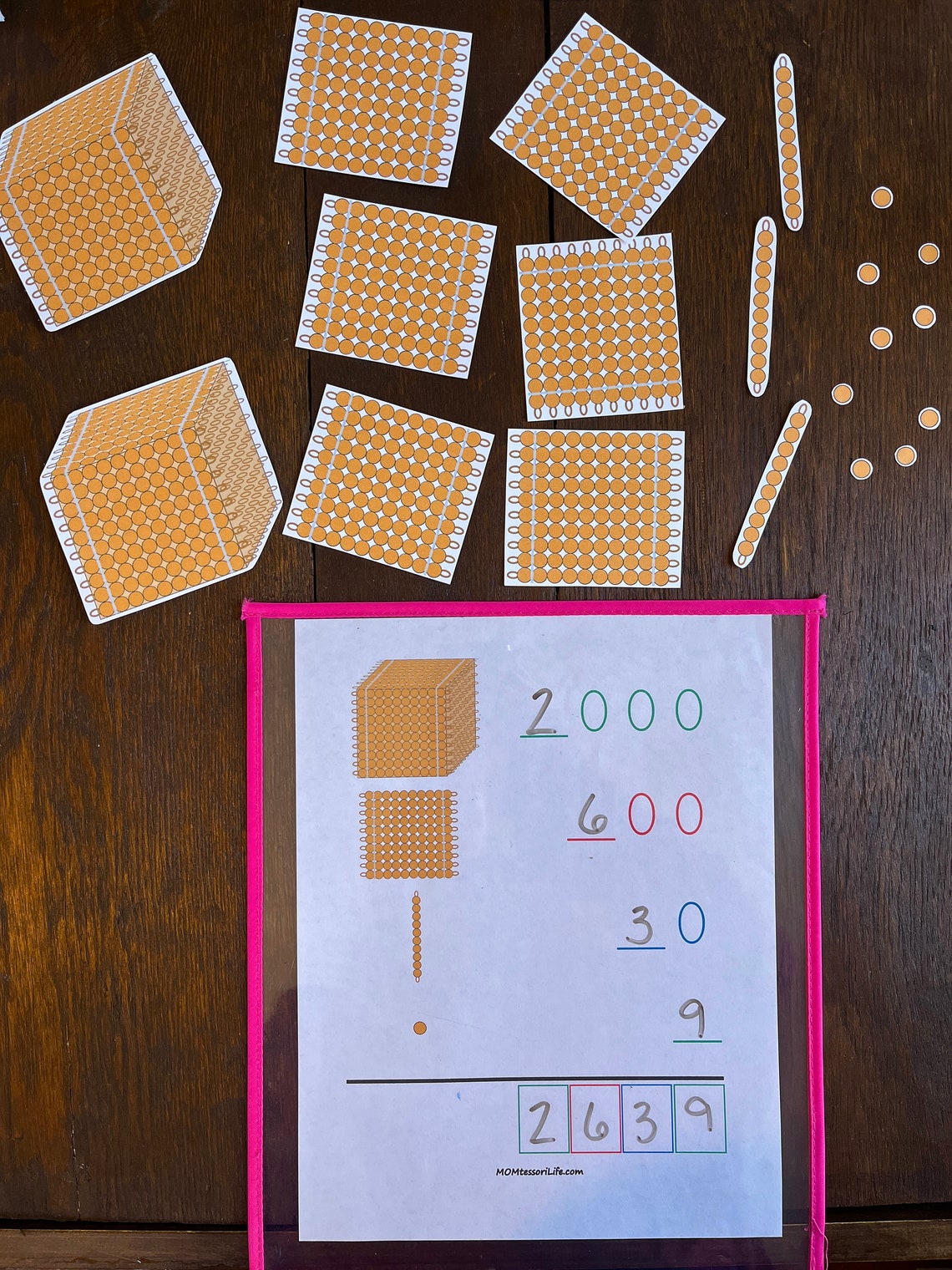 Montessori Golden Beads Extensions Bundle - Etsy