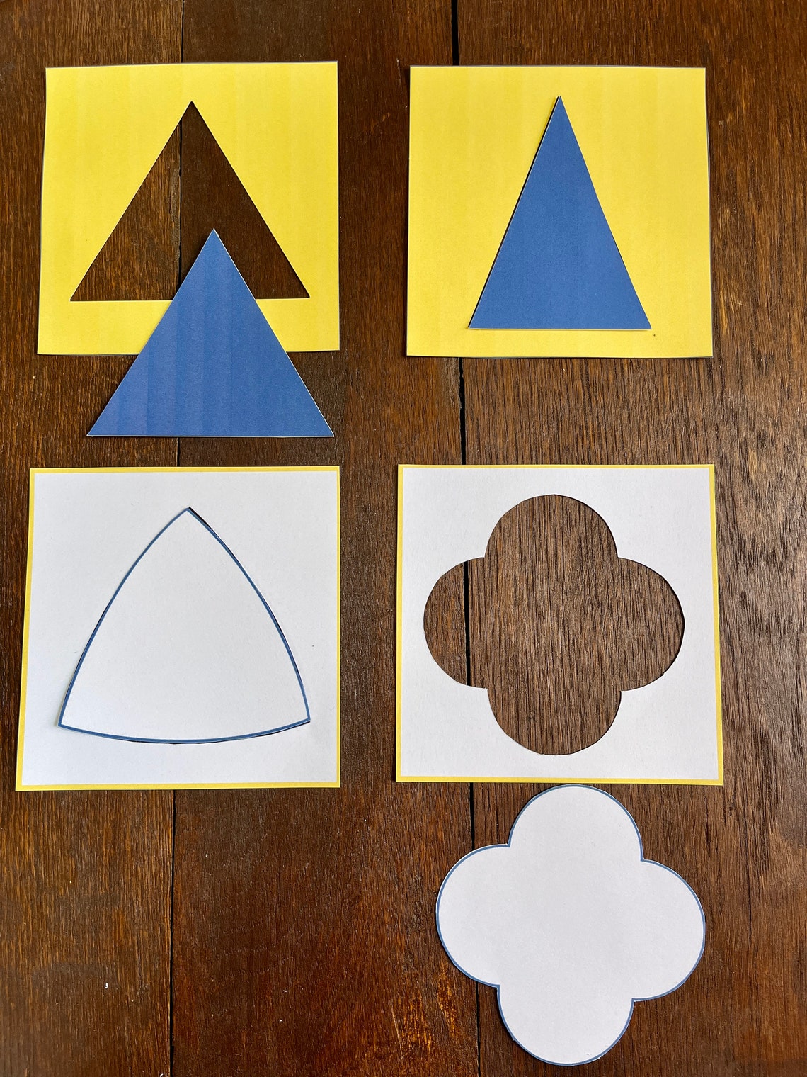Montessori Geometric Cabinet Extensions Bundle - Etsy