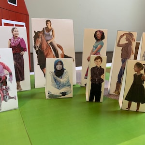 Printable Montessori Grammar Farm With Labels in Print - Etsy