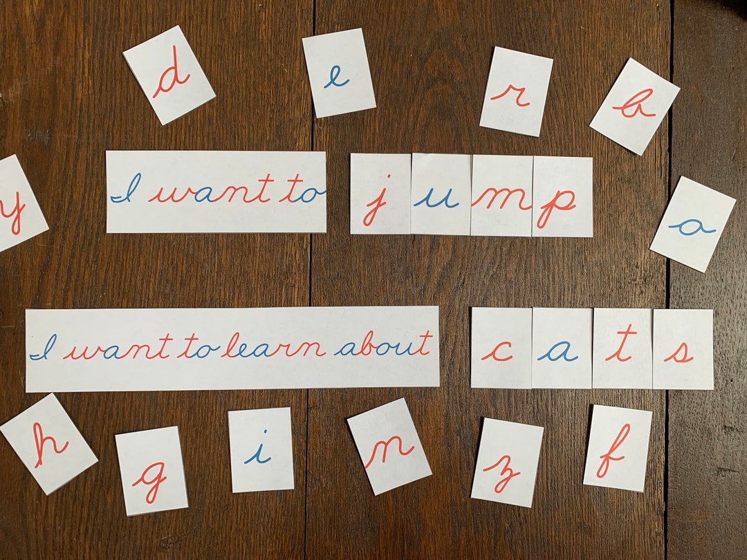 Sentence Starters With Movable Alphabet Tiles -- Printable Movable ...