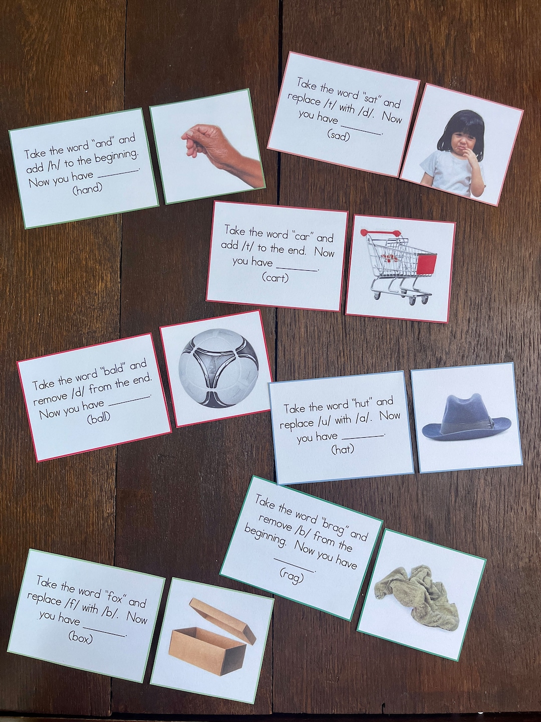 Phoneme Manipulation Sound Games - Etsy