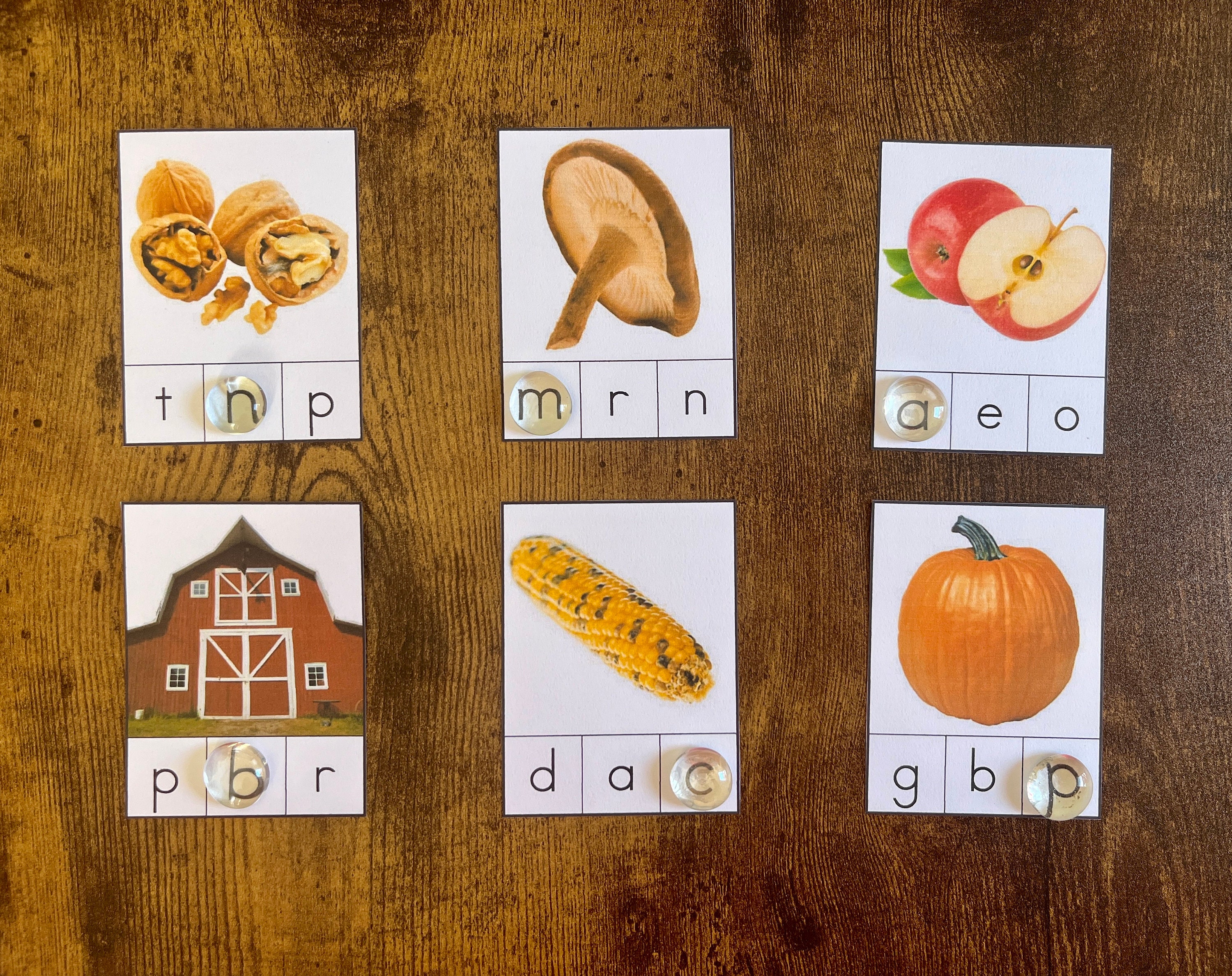 Montessori-inspired Fall Language Bundle - Etsy