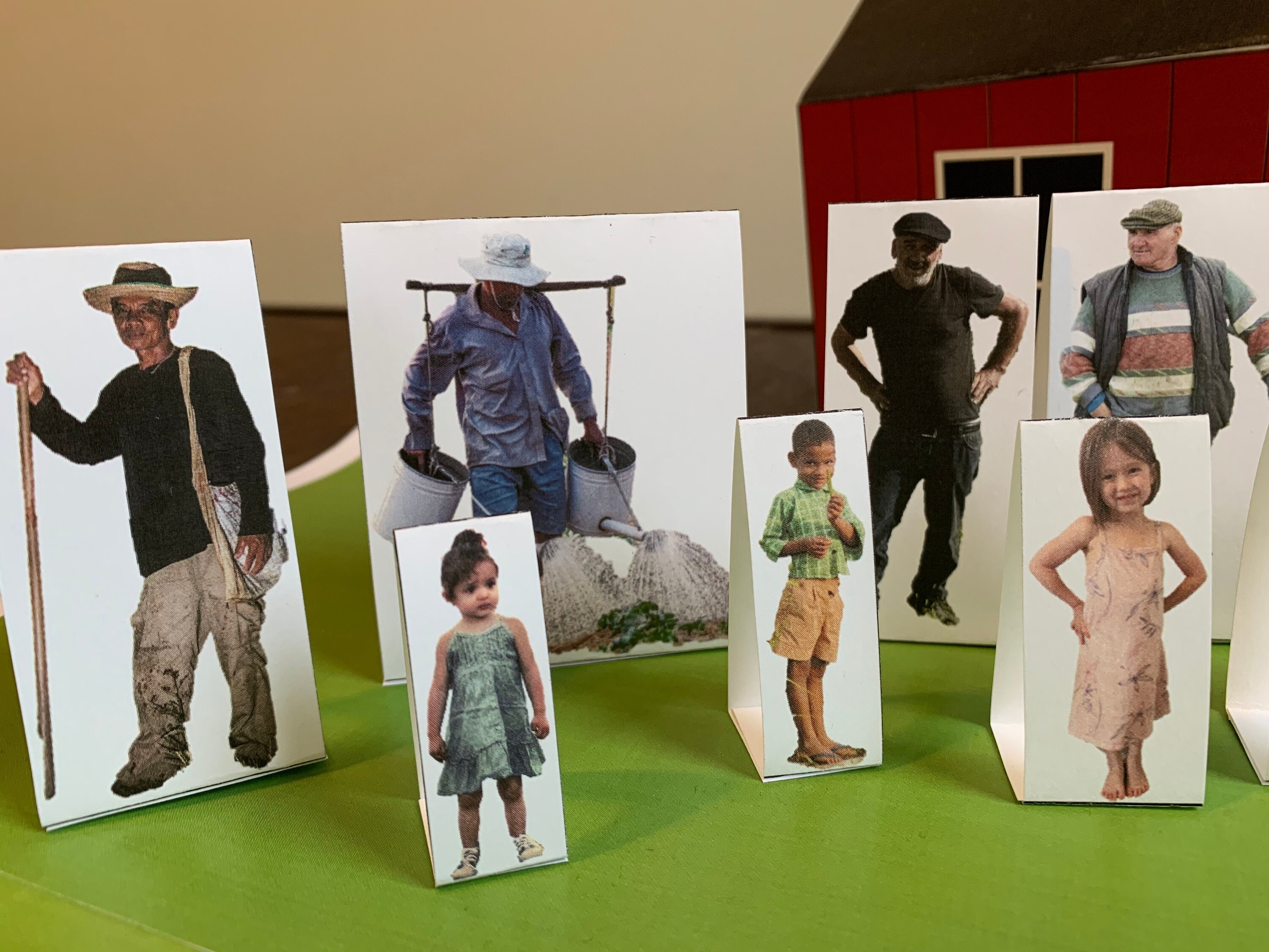 Printable Montessori Grammar Farm With Labels in Cursive - Etsy