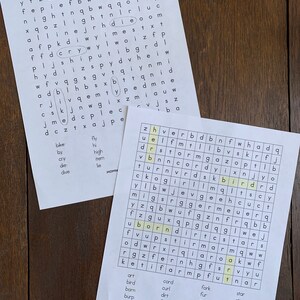Pink/blue/green Series Word Search Bundle - Etsy