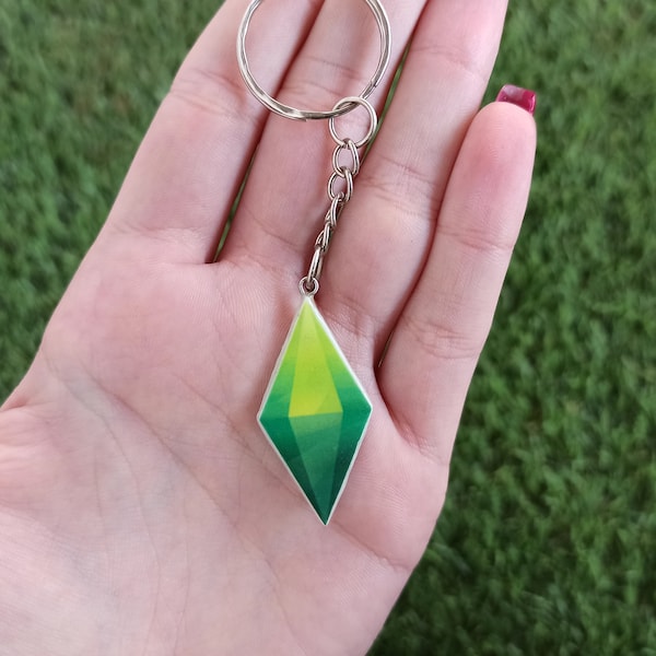 The Sims Keychain - Etsy