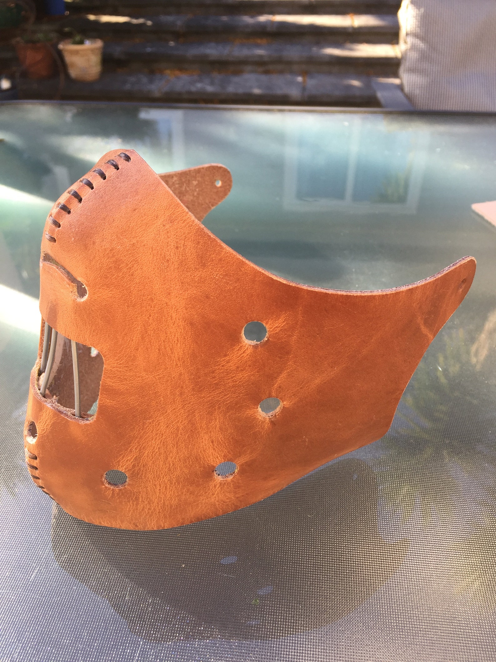 Hannibal the Cannibal Leather Mask Pattern - Etsy