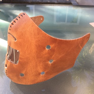 Hannibal the Cannibal Leather Mask Pattern - Etsy