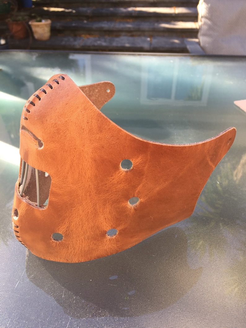 Hannibal the Cannibal Leather Mask Pattern - Etsy