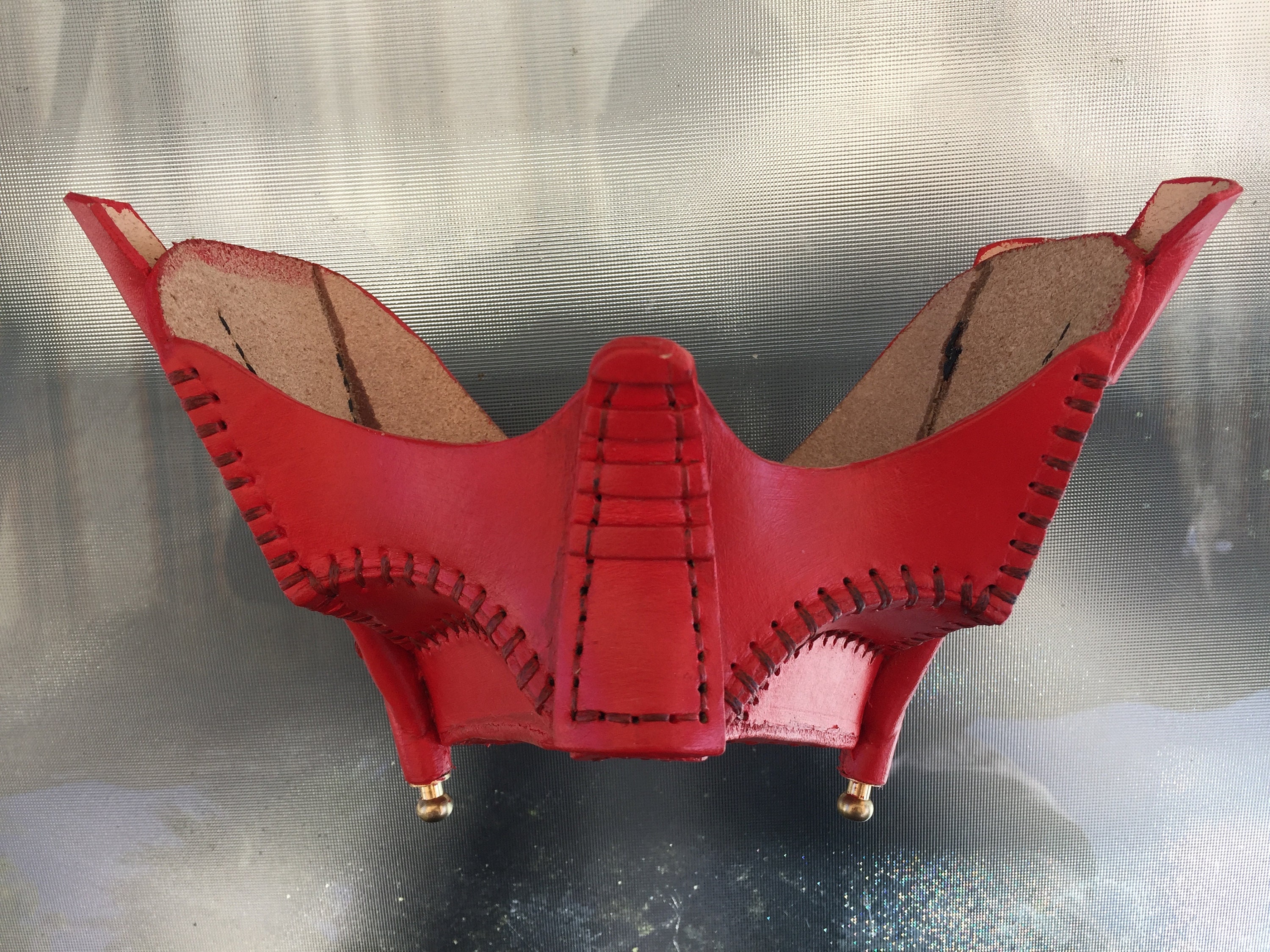 Vader Leather Half Mask - Etsy