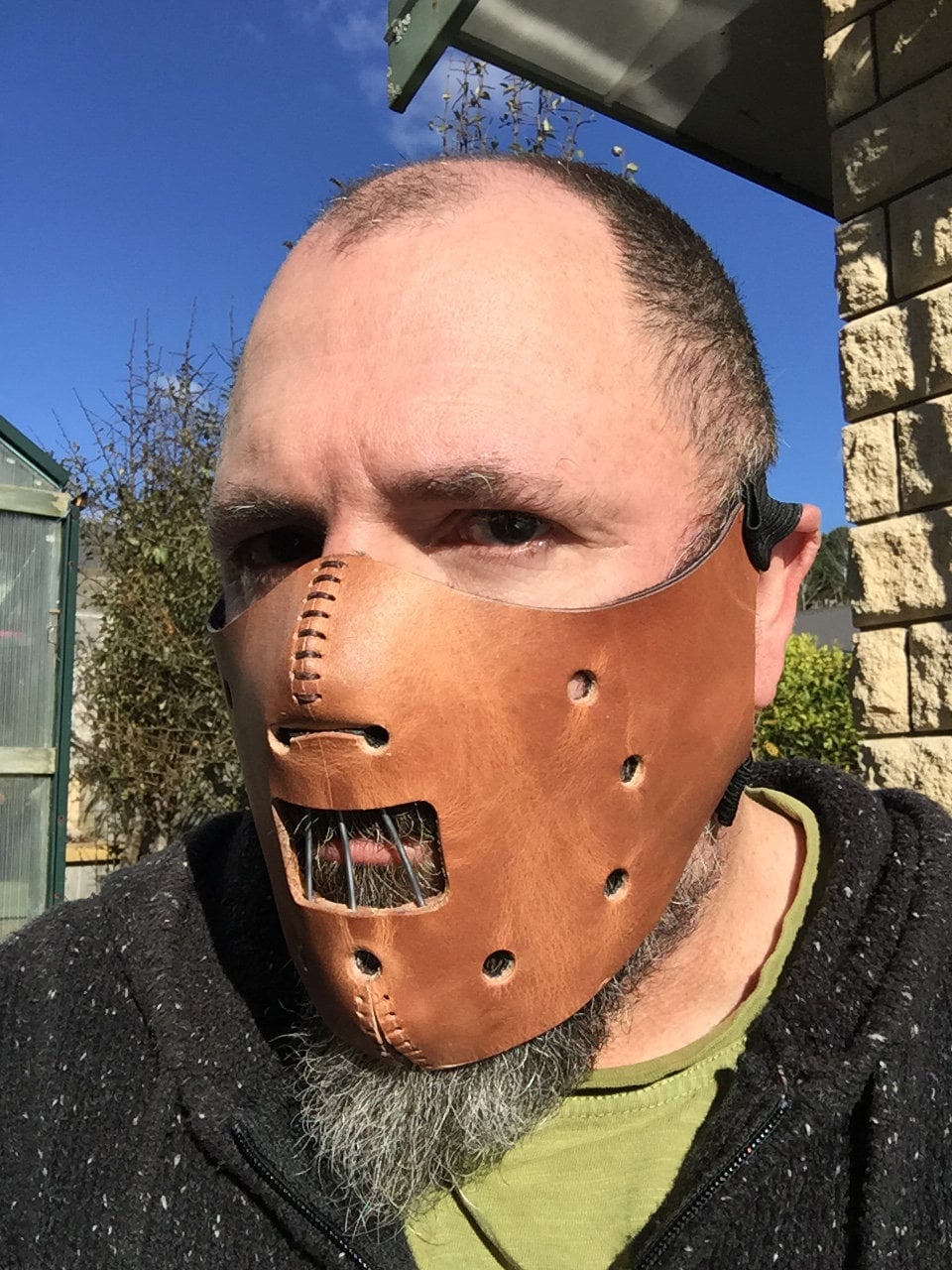 Hannibal the Cannibal Leather Mask Pattern - Etsy
