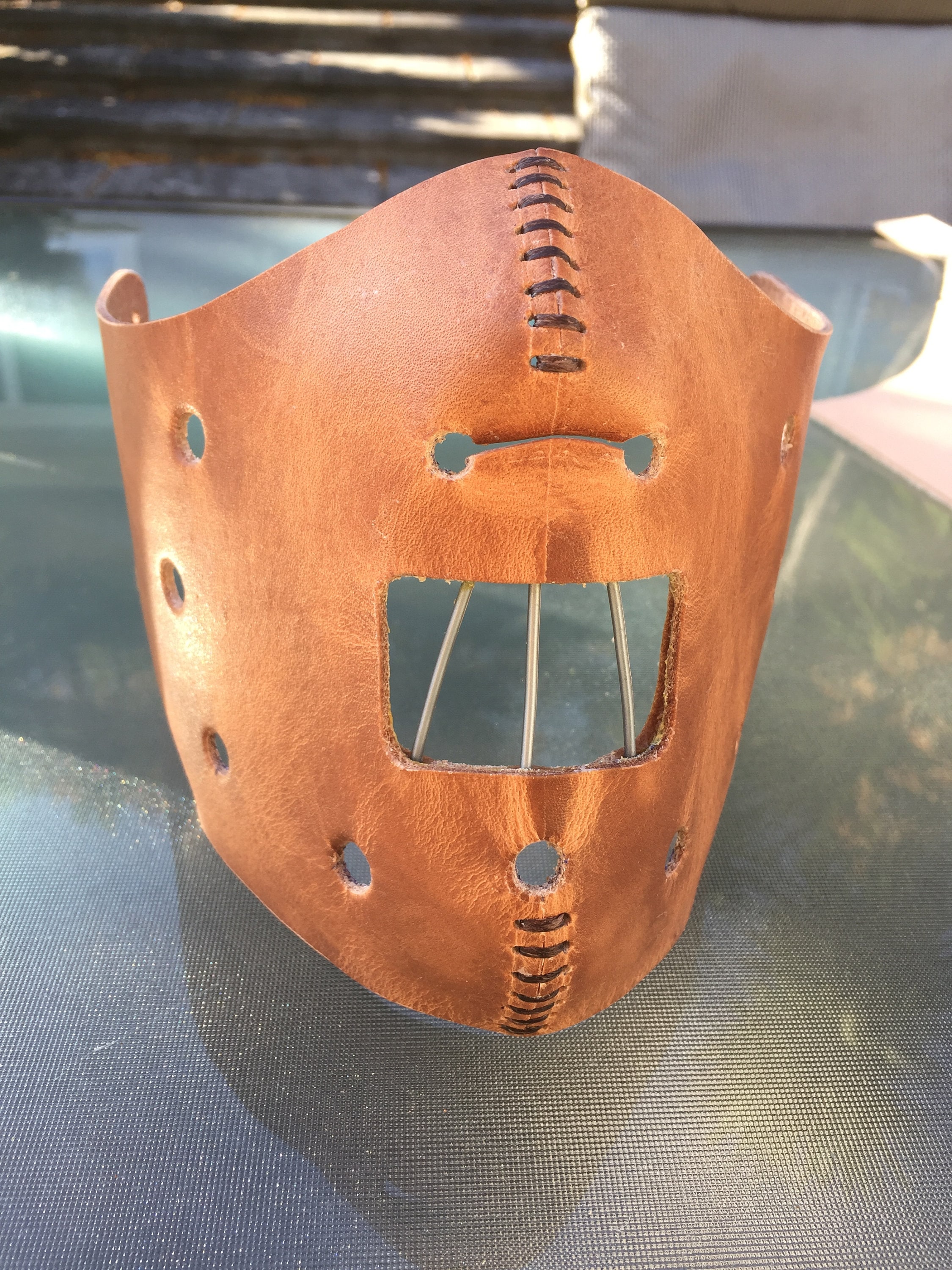 Hannibal the Cannibal Leather Mask Pattern - Etsy