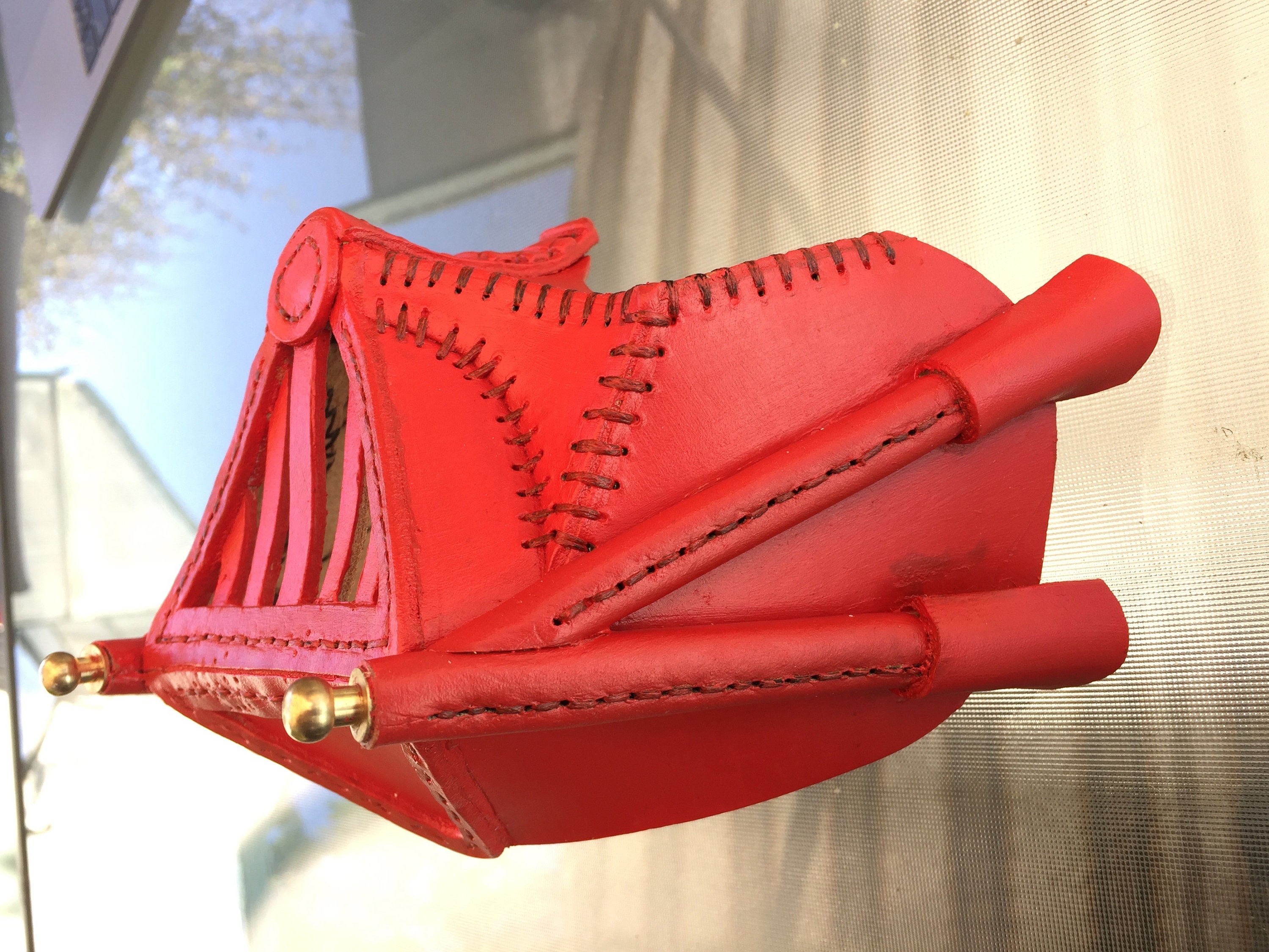 Vader Leather Half Mask - Etsy