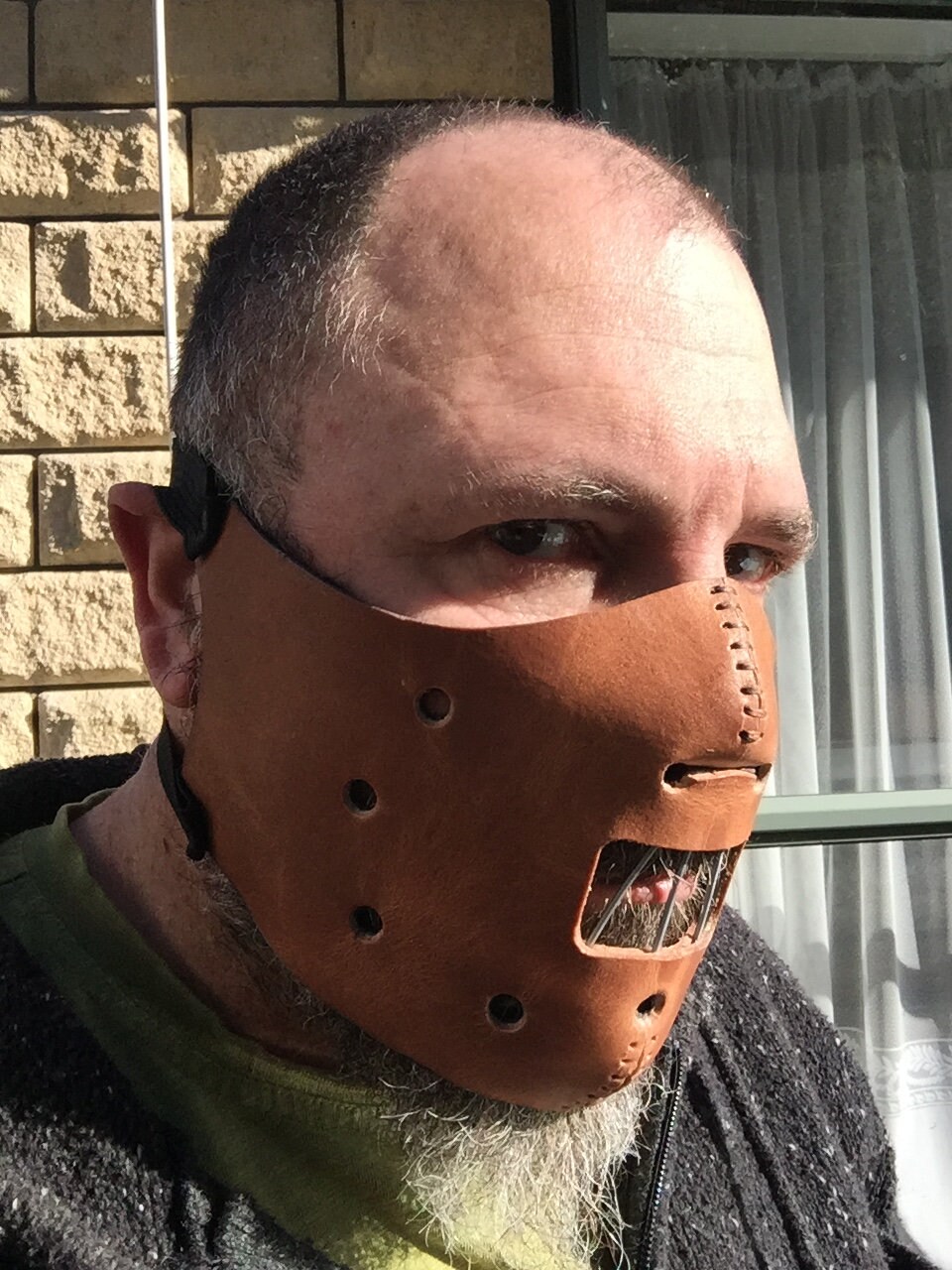 Hannibal the Cannibal Leather Mask Pattern - Etsy