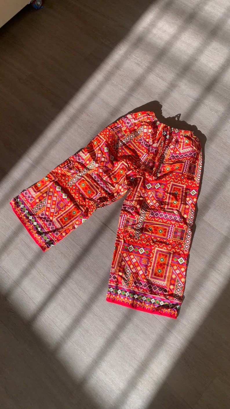 Philippine Inaul Landap Weaving Pattern Batik Print Pants - Etsy