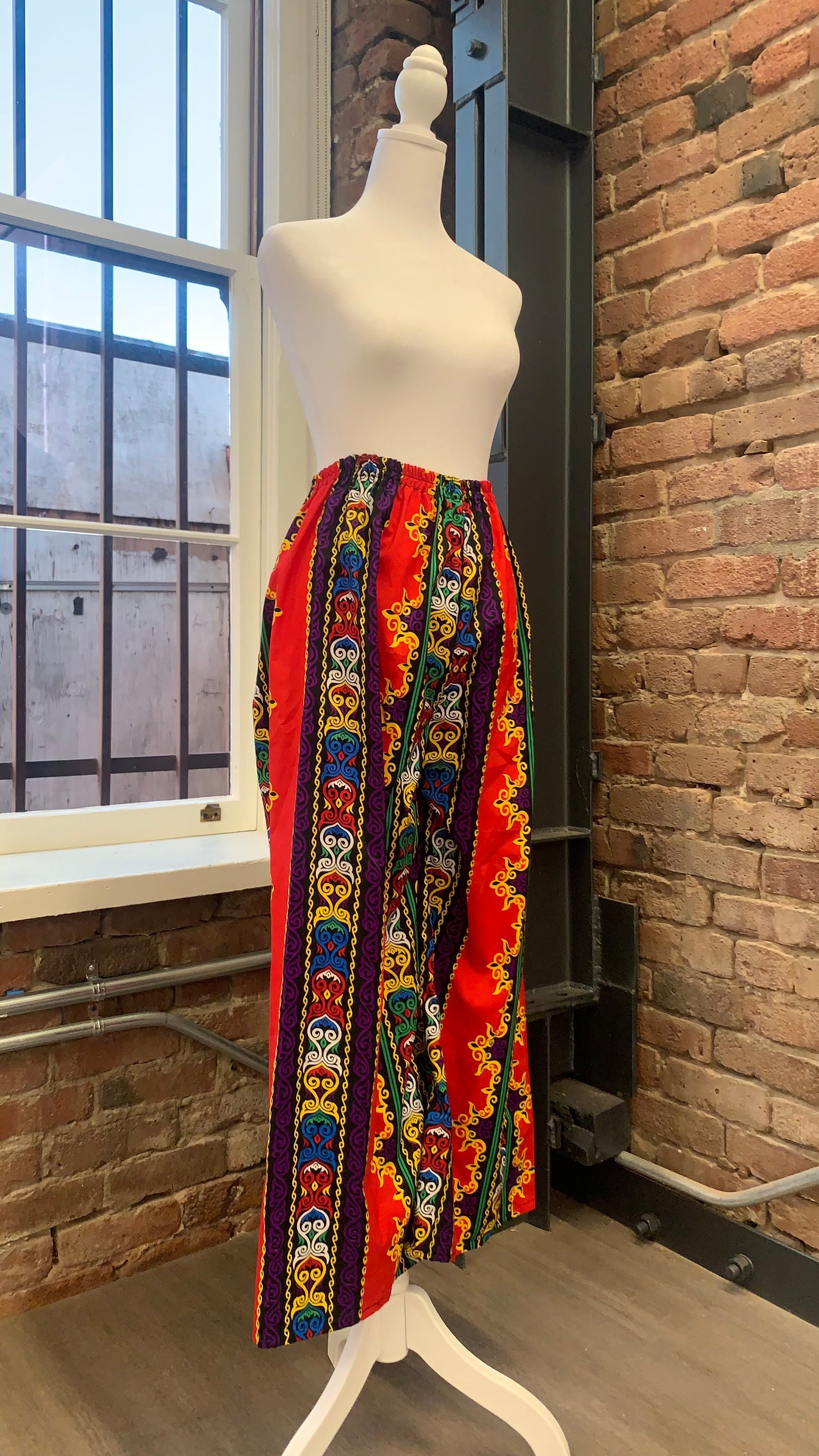 Philippine Inaul Landap Weaving Pattern Batik Print Pants - Etsy