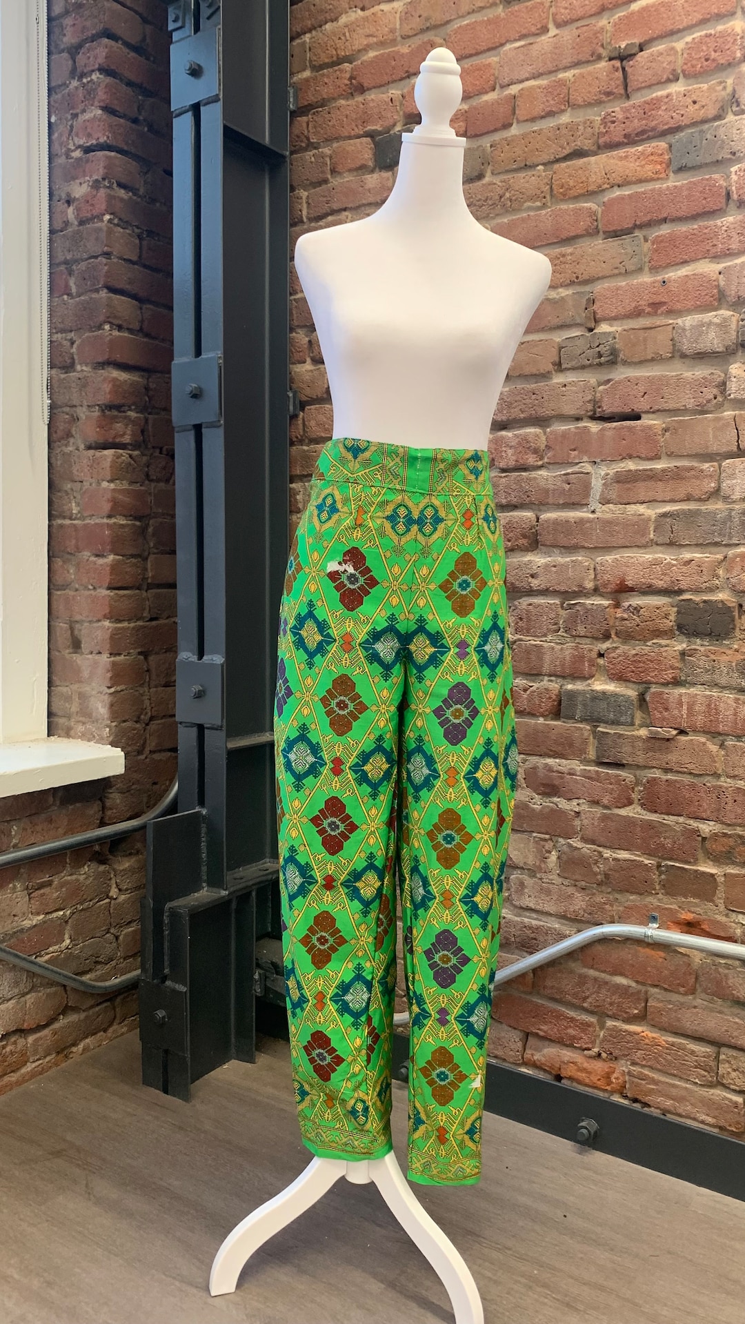 Philippine Inaul Landap Weaving Pattern Batik Print Pants - Etsy