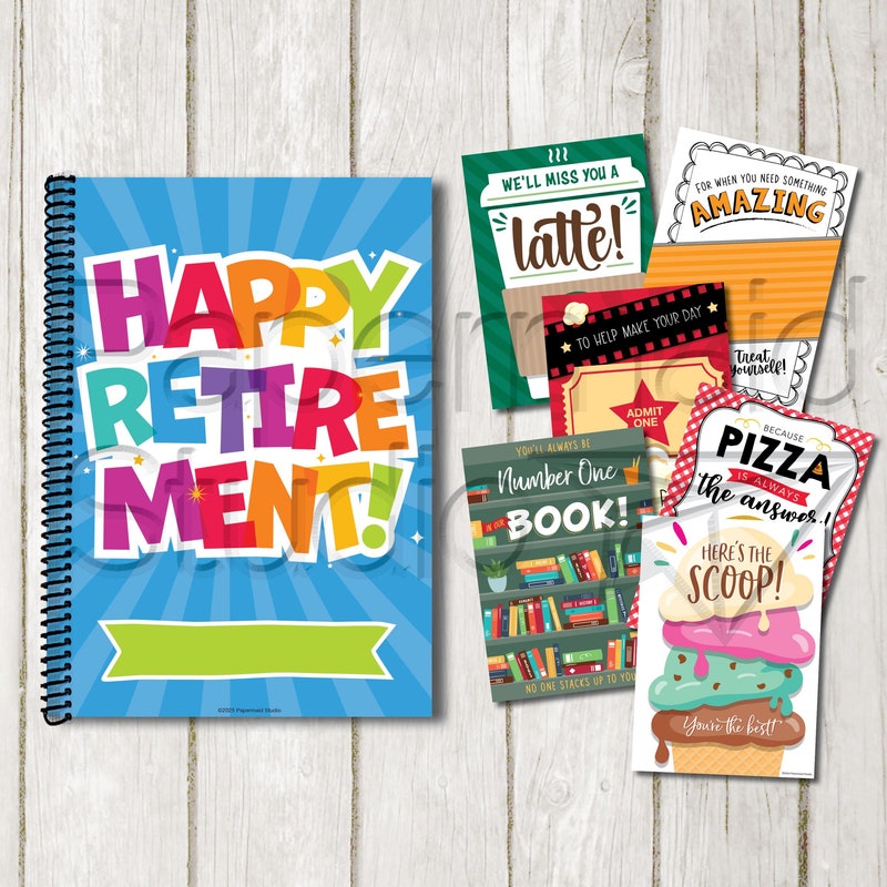 Retirement Insert Card - Etsy