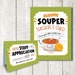 Teacher Appreciation Soup Signs Printable - Teacher Appreciation Gift ...