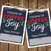 Christmas Coffee Gift Tag Printable - Teacher Christmas Gift Tag ...