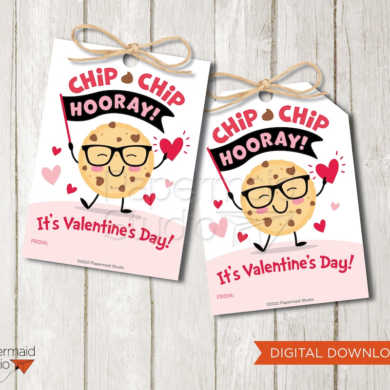 Printable Valentine Tags - Etsy