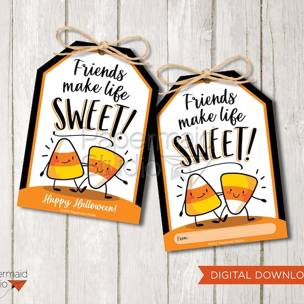 Candy Tags - Etsy