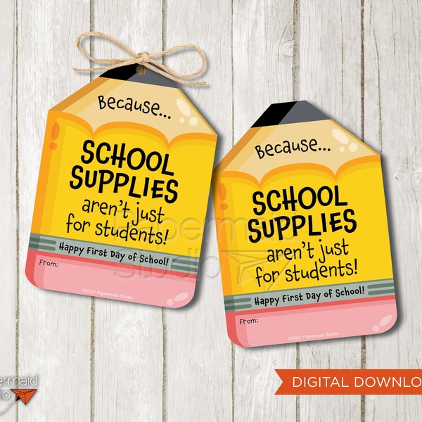 Back to School Gift Tags - 60+ Gift Ideas for 2024