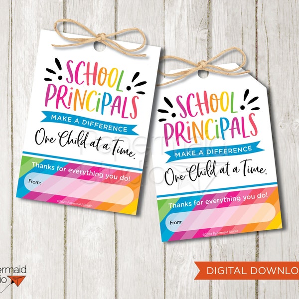 Principal Appreciation Craft - Etsy