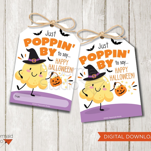 Popcorn Tags - Etsy