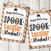Halloween Gift Tag for Student PRINTABLE - Fall Party Student Gift Tag ...