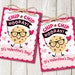 Valentine Cookie Tags Cookie Valentine Tag Printable Cookie Bag Tag ...