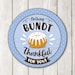 Bundt Cake Sticker Thank You Printable - Employee Appreciation Gift ...