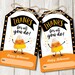 Halloween Thank You Tag Printable - Coworker Halloween Gift Tag - Staff ...