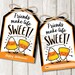 Halloween Gift Tag Printable - Friend Halloween Candy Tag - Candy Corn ...