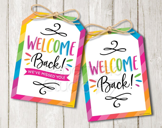 Welcome Back Letter - Etsy Canada