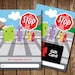 Crossing Guard Christmas Card Printable - Crossing Guard Thank You Gift ...